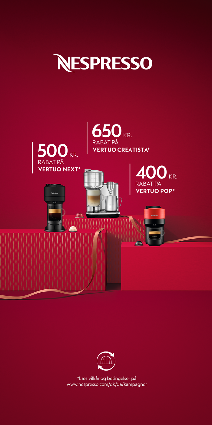 Nespresso | Stort udvalg af Nespresso på Magasin.dk