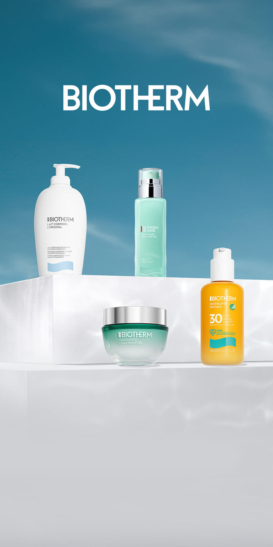 Biotherm | Se det brede sortiment fra brandet i dag