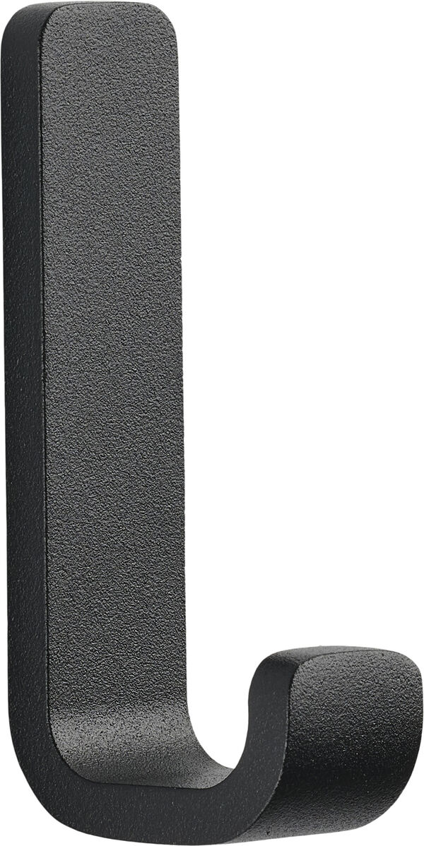 Toiletbørste til væg Rim Black