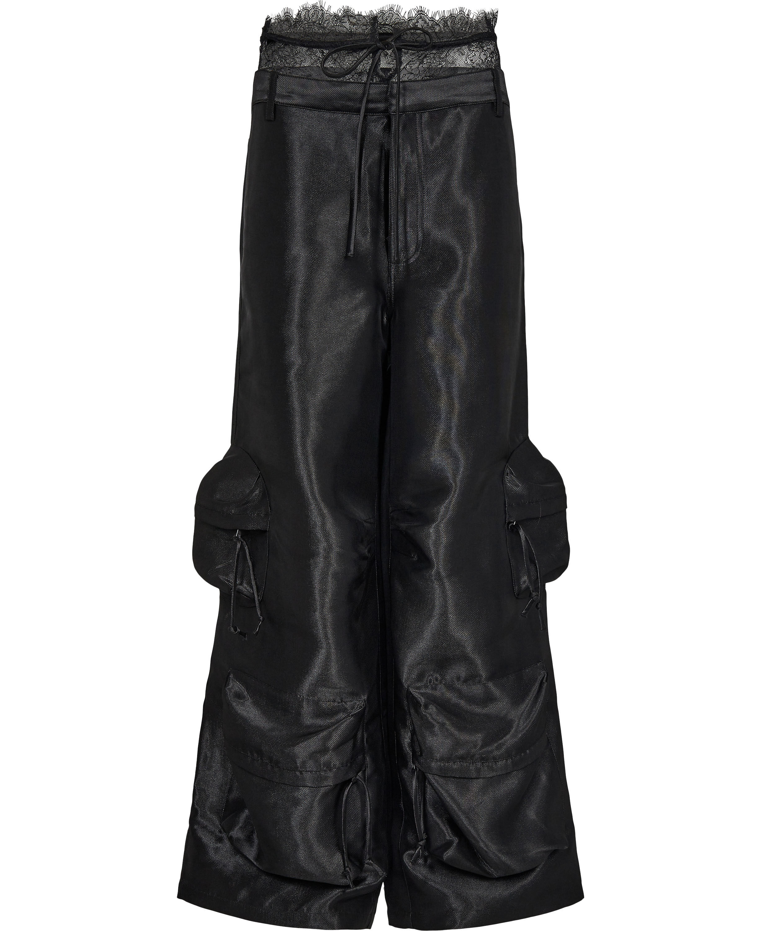 Shiny Cargo Pants